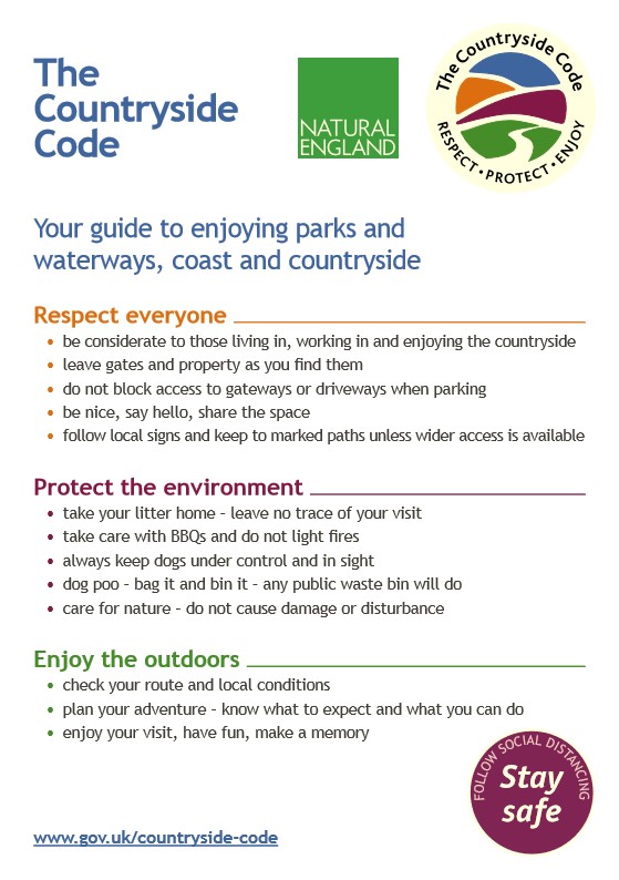 Update Countryside Code published - Stogursey Online