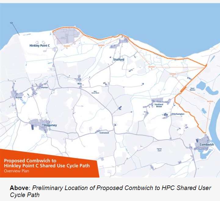 Proposed Combwich to Hinkley Point Shared Use Cycle Path - Stogursey Online